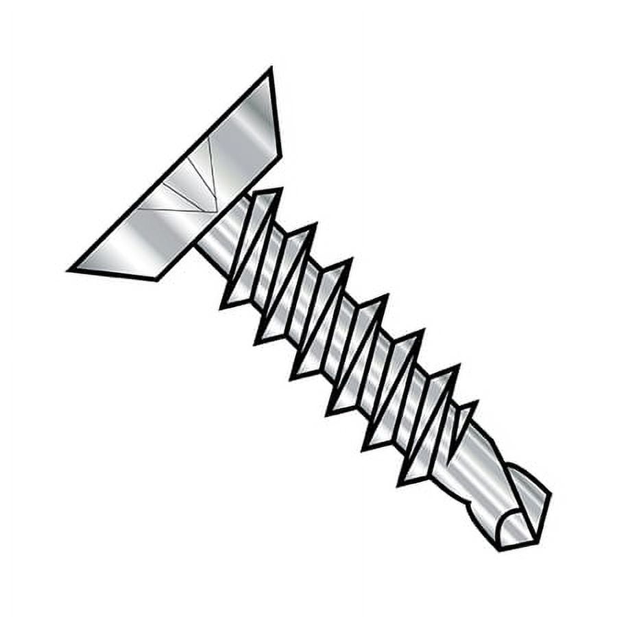 Manufacturer Varies Self Drilling Screws,1/4-14x1 P,PK1500 1416KPU410 ...