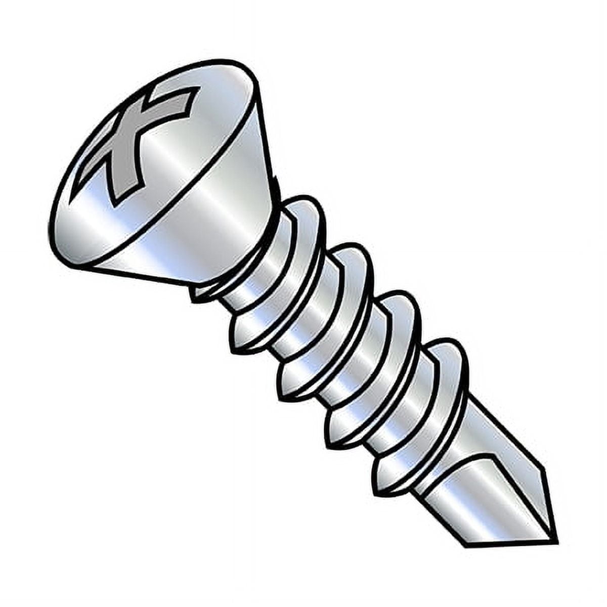 Manufacturer Varies Self Drilling Screws,1/4-14x1,PK3000 1416KPO ...