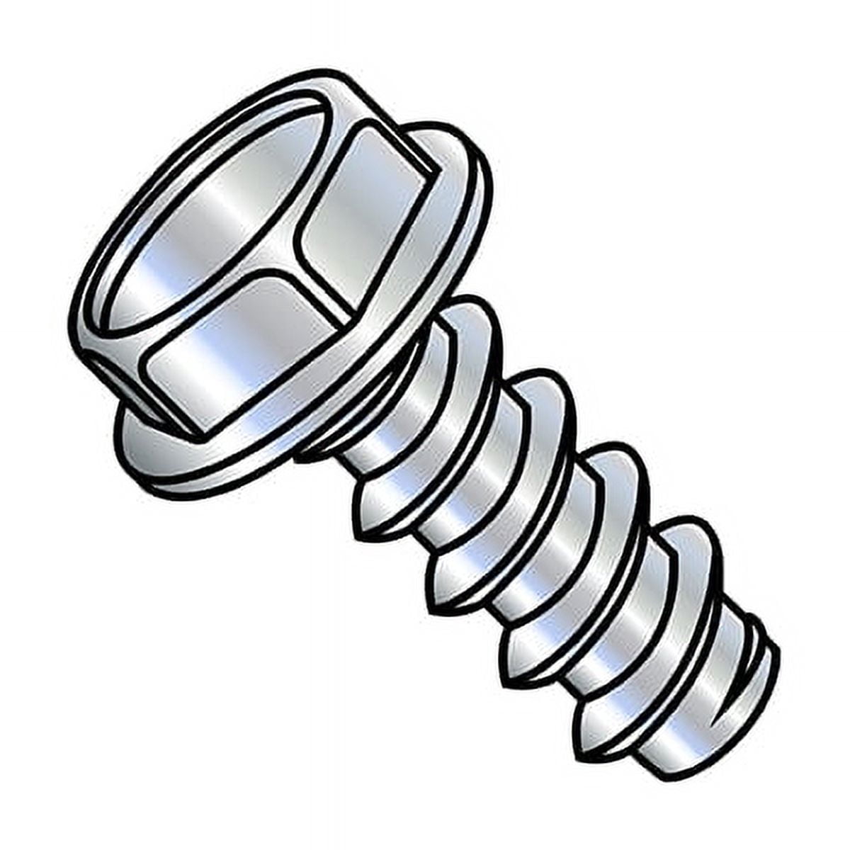 Manufacturer Varies Self Drilling Screws,3/8-12X1/2,PK 1000 3708BW ...
