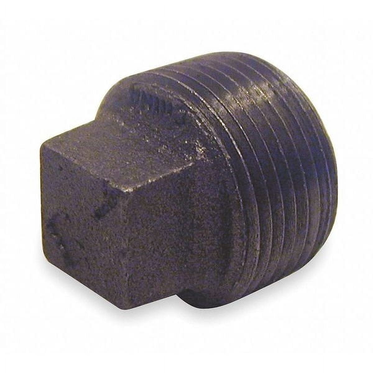 Square Head Plug Square Head Plug, 1/4" Pipe, MNPT, Malleable Iron, 150 ...