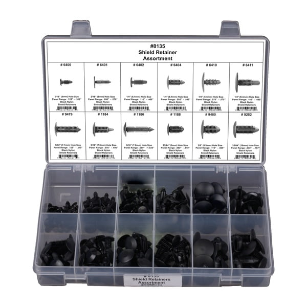 Manufacturer Varies Universal Shield Retainer Assortment 8135 - Walmart.com