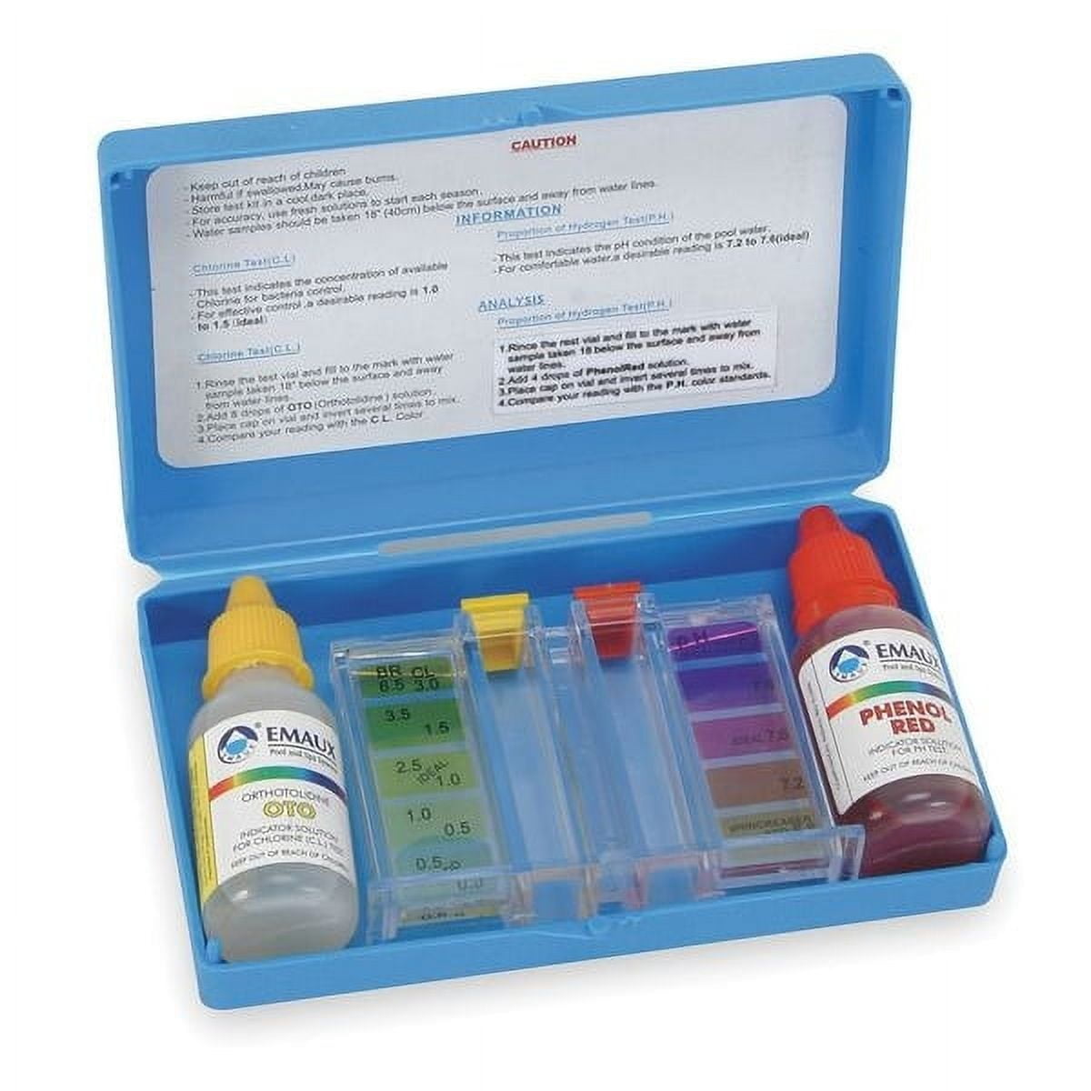 Manufacturer Varies Water Analysis Kit, For PH and Chlorine 2ZTV9 ...