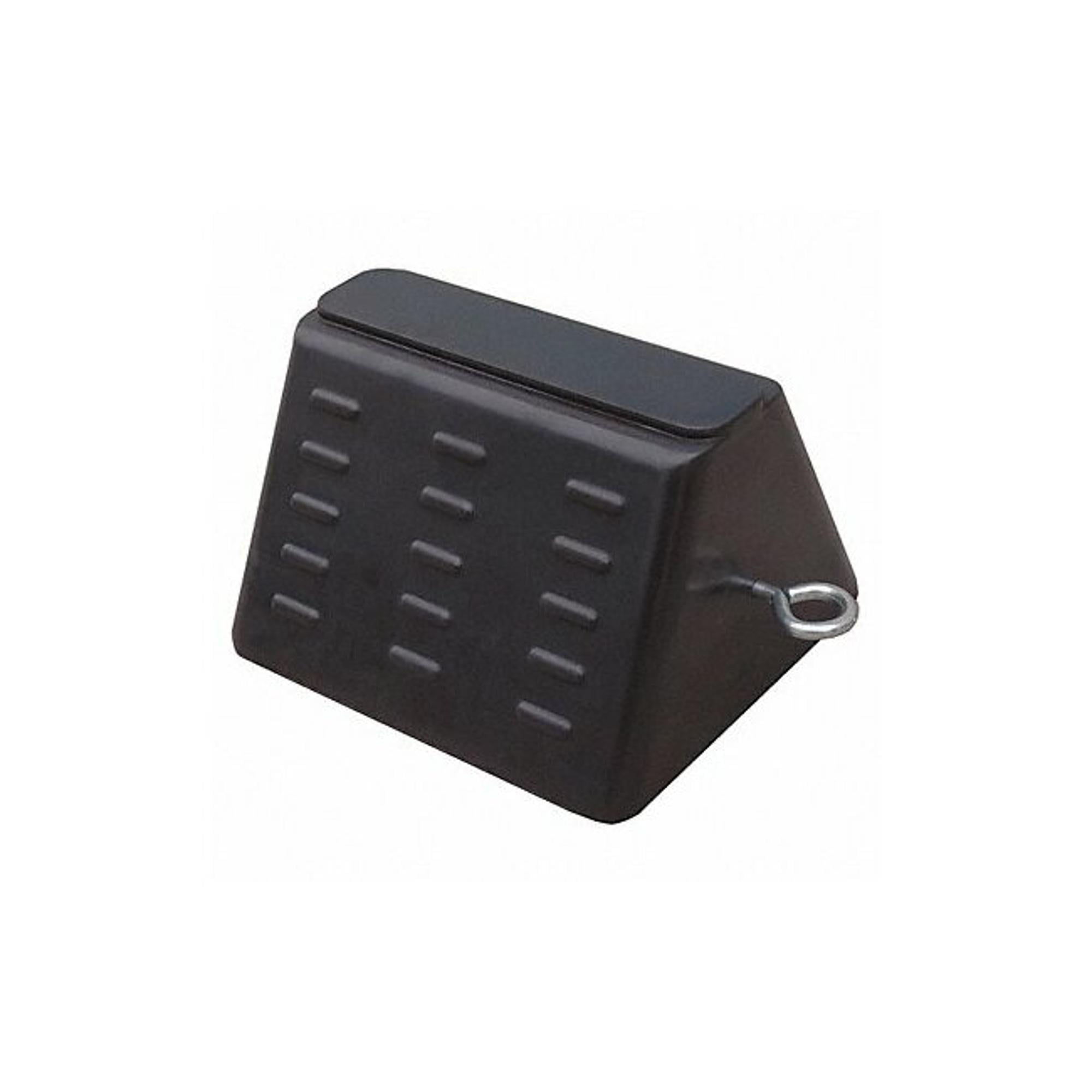 Manufacturer Varies Wheel Chock,Molded Rbr w/Stl Grab,Black 22XW82 ...