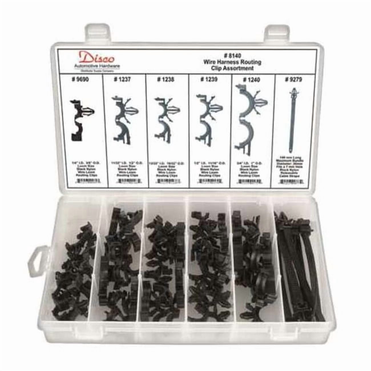 Manufacturer Varies Wire Routing Clip Asst,54 Pc 8140 - Walmart ...