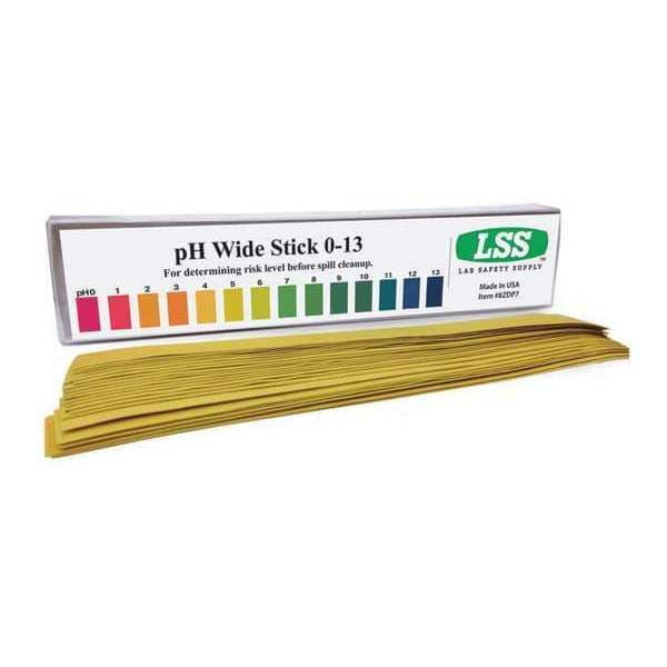 Manufacturer Varies pH Stick,9 in L,0 to 13.9 pH,PK25 8ZDP7 - Walmart.com