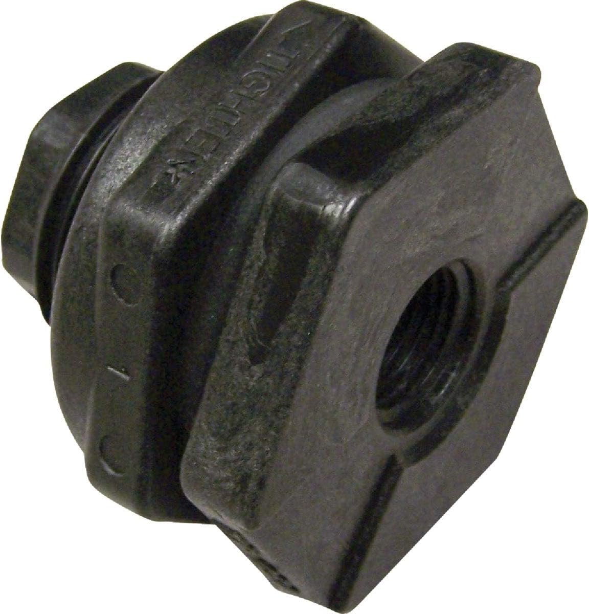 Manufacturers Direct TF12P-E 1/2 Tank Fitting Poly FPT, Color - Walmart.com