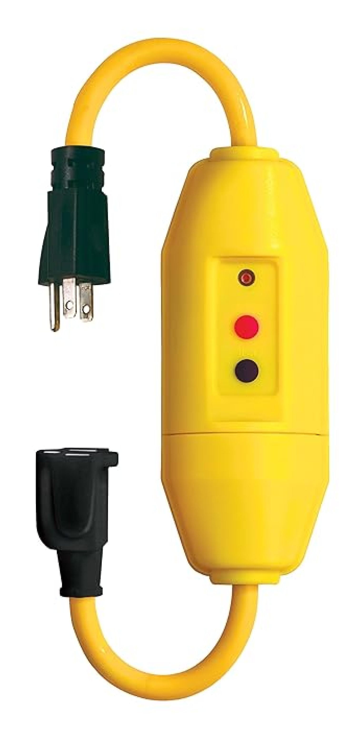 Manufacturing 30338018 18" Length, 15 amp In-Line GFCI Cord Set with ...