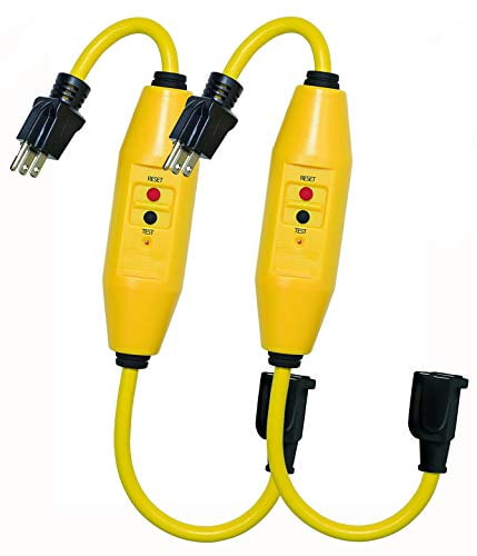 Manufacturing 30438018 Auto-Reset 15 AMP Inline GFCI Single Connector ...