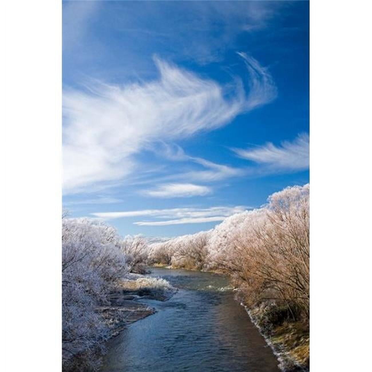Manuherikia River & Hoar Frost Ophir Central Otago South Island New ...