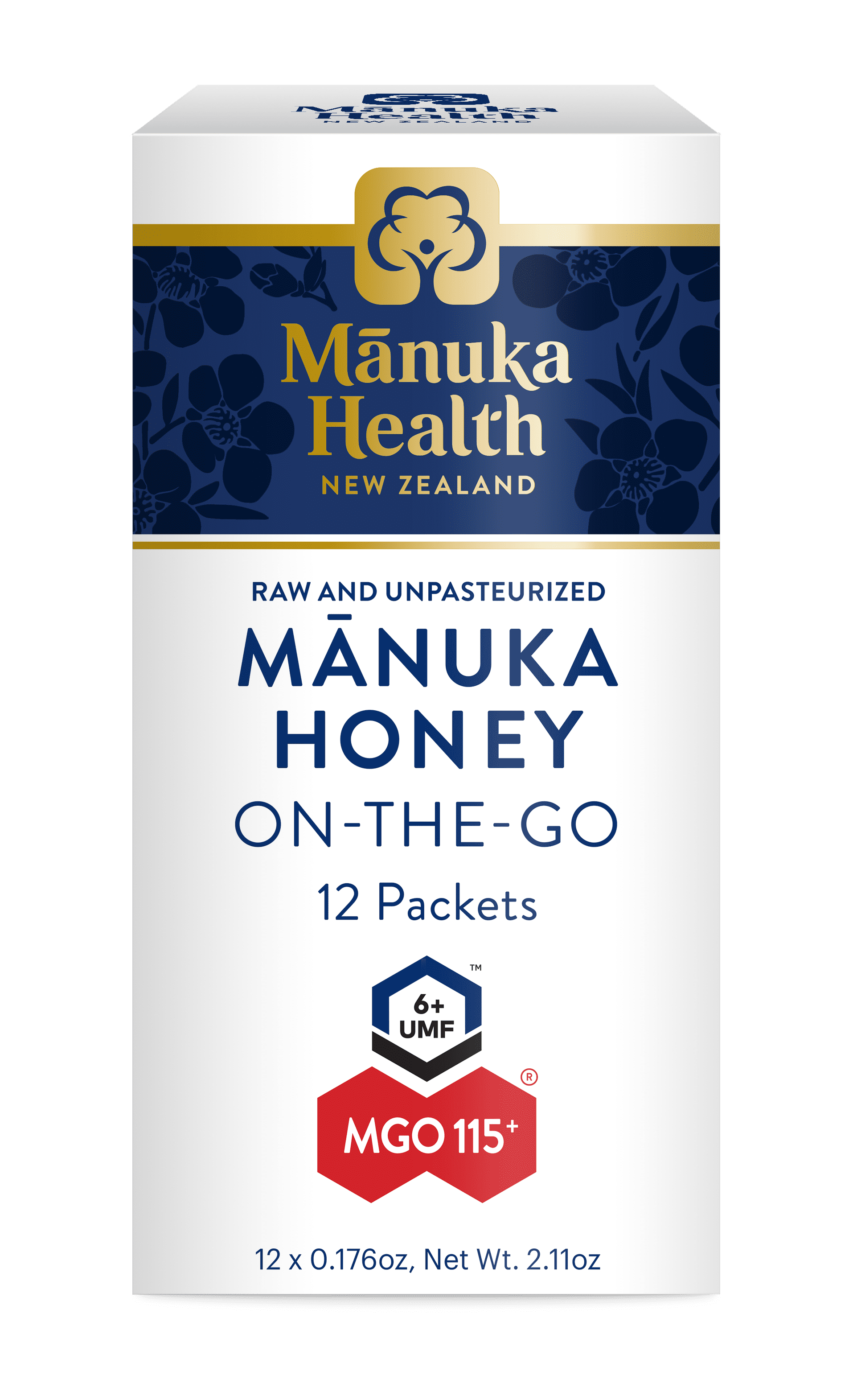 Manuka Health UMF 6+, MGO 115+ Manuka Honey Packets, On-The-Go Superfood, 12 Count - Walmart.com