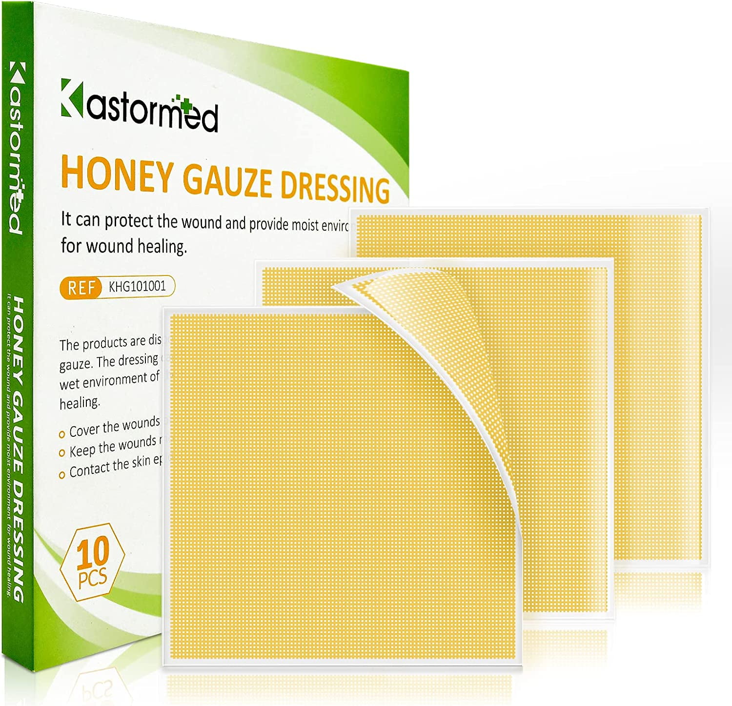 Manuka Honey Gauze Dressing | Medical Grade Wound Care Patches for ...