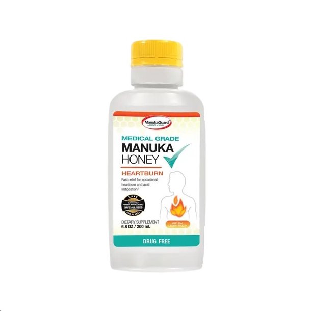ManukaGuard Heartburn Formula - For Heartburn & Acid Reflux Relief, 6.8 ...