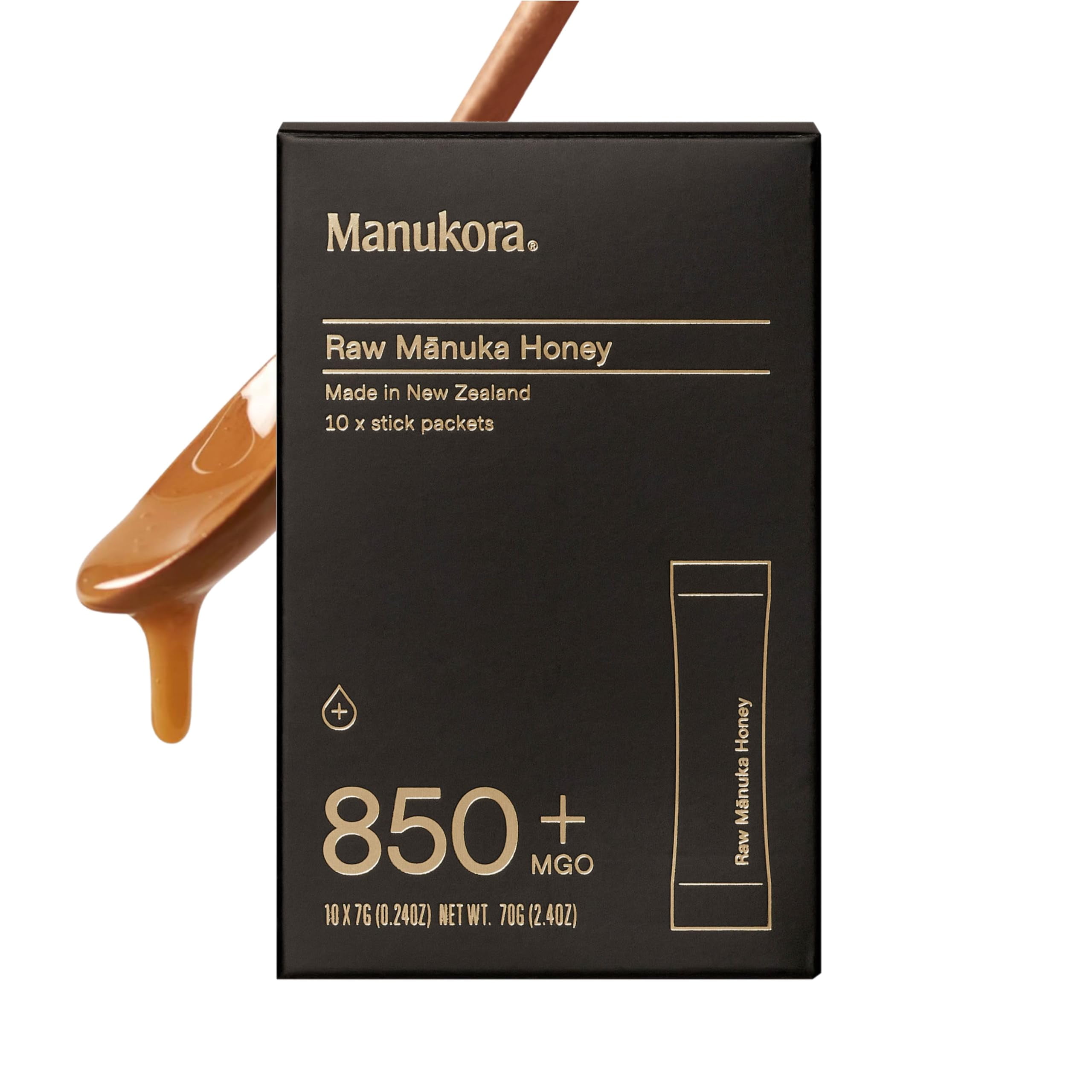 Manukora UMF 20+/MGO 850+ GGA1 Raw Manuka Honey - Authentic Non-GMO New ...