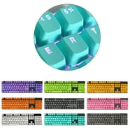PBT Keycaps, 117 Keys Double Shot Keycaps Set US Layout (ANSI) OEM ...