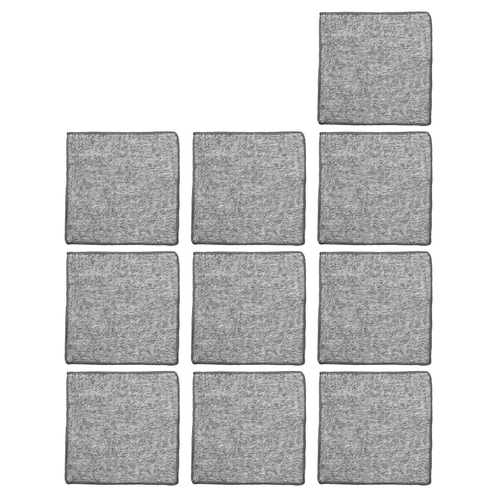 Manunclaims 10Pcs Cleaning Cloth Good Water Absorption Anti-Grease Non ...