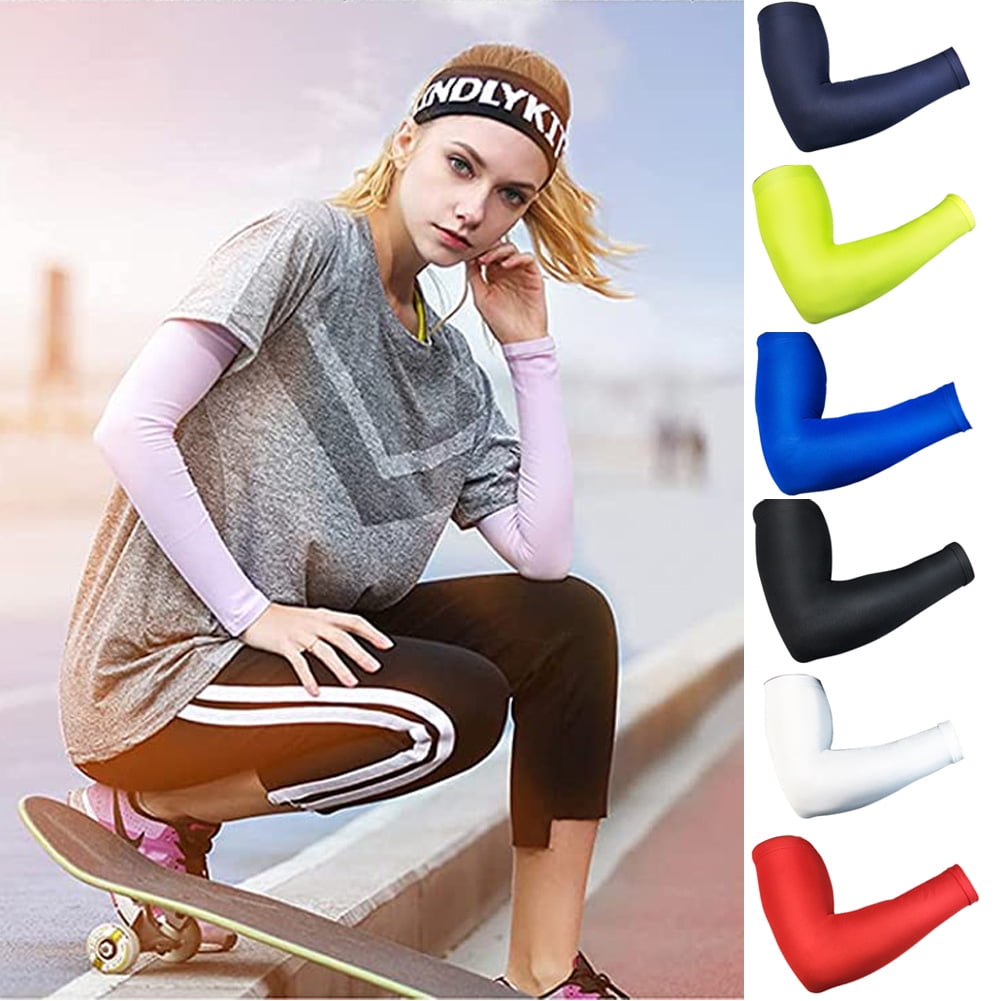Manunclaims 1Pcs Arm Sleeve for Men Women Sun Cooling UPF 50 ...