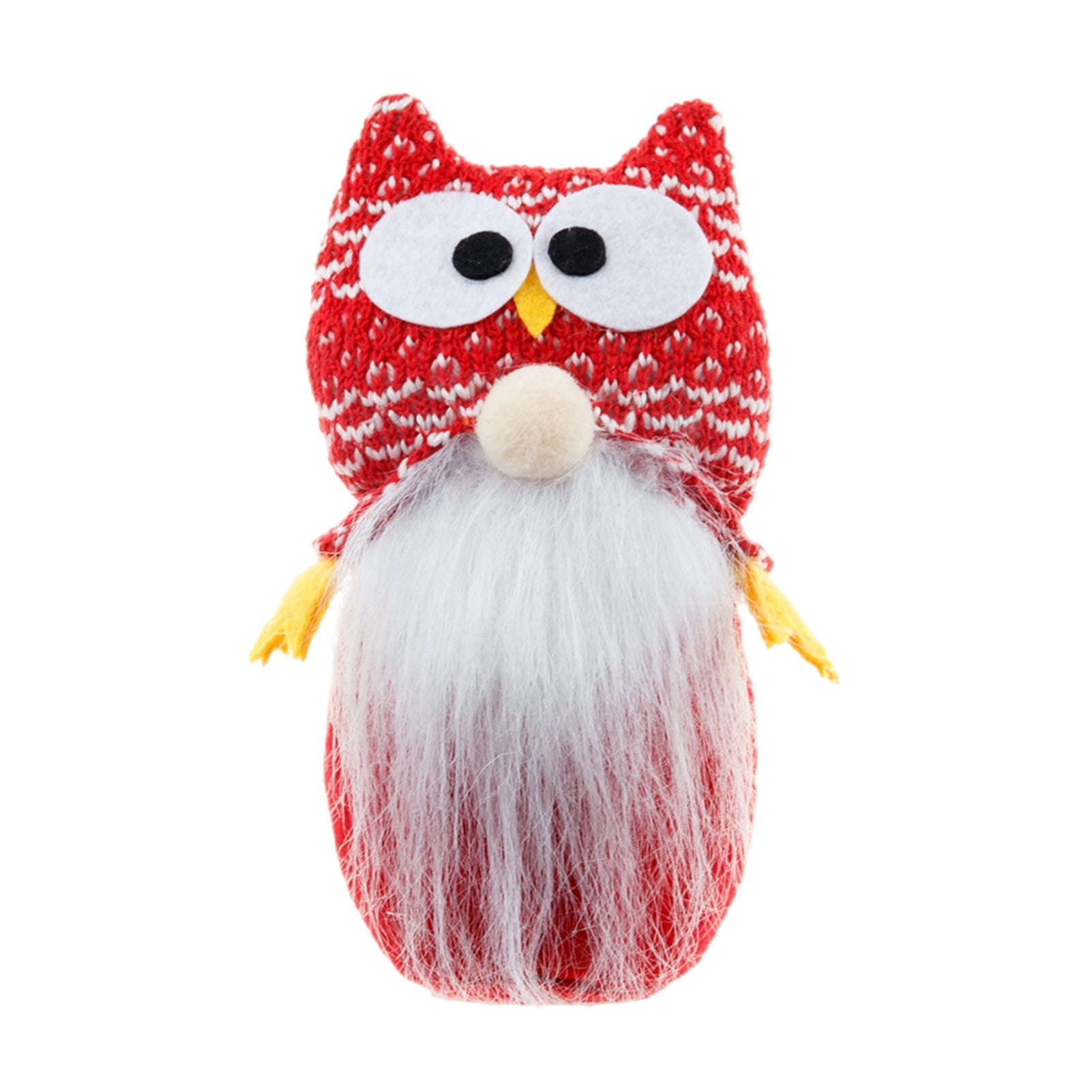 Manunclaims Christmas Doll Cartoon Owl Long-legged Dwarf Dolls Faceless ...