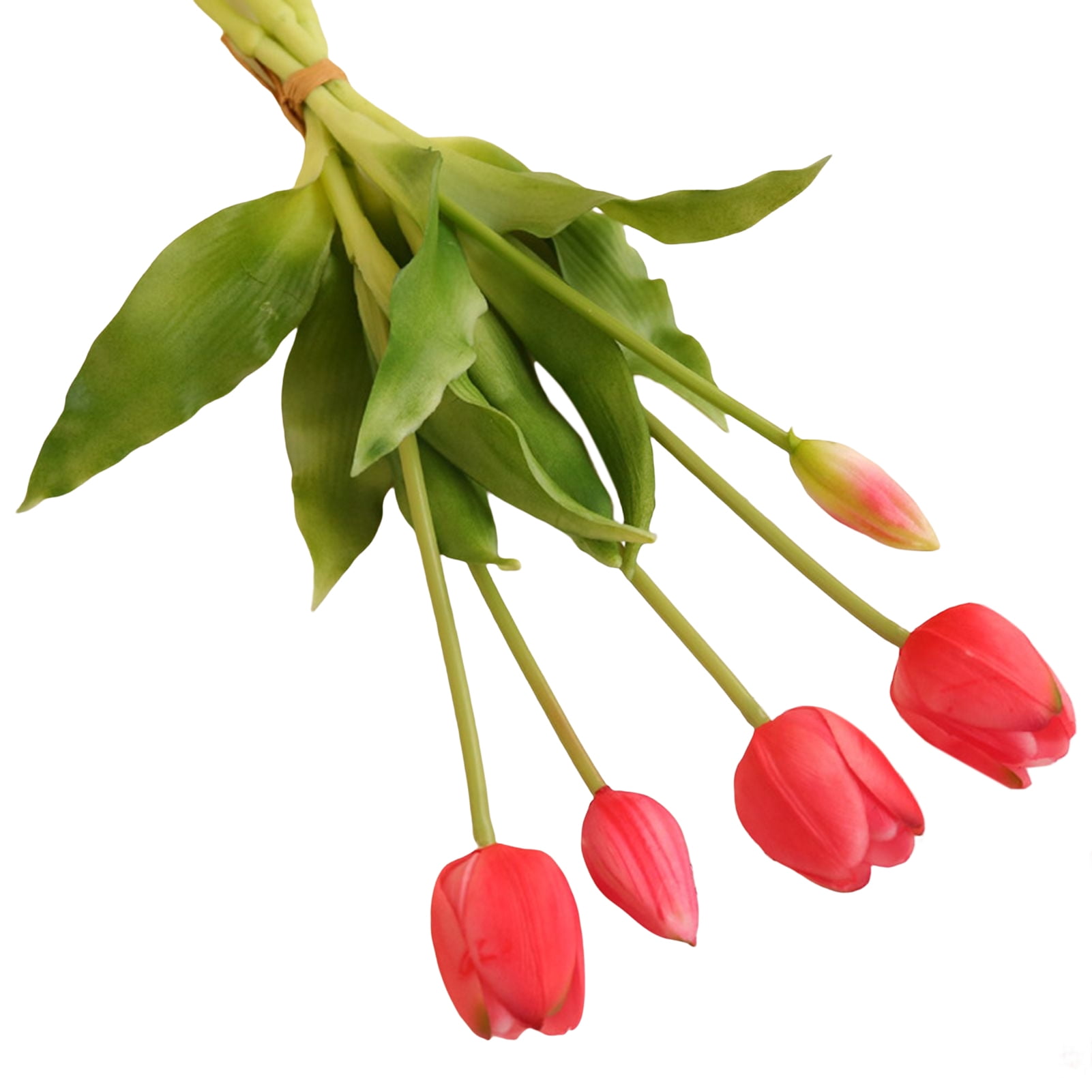 Manunclaims Fake Flower No Watering Vibrant Colorfast PE Hands Feeling ...