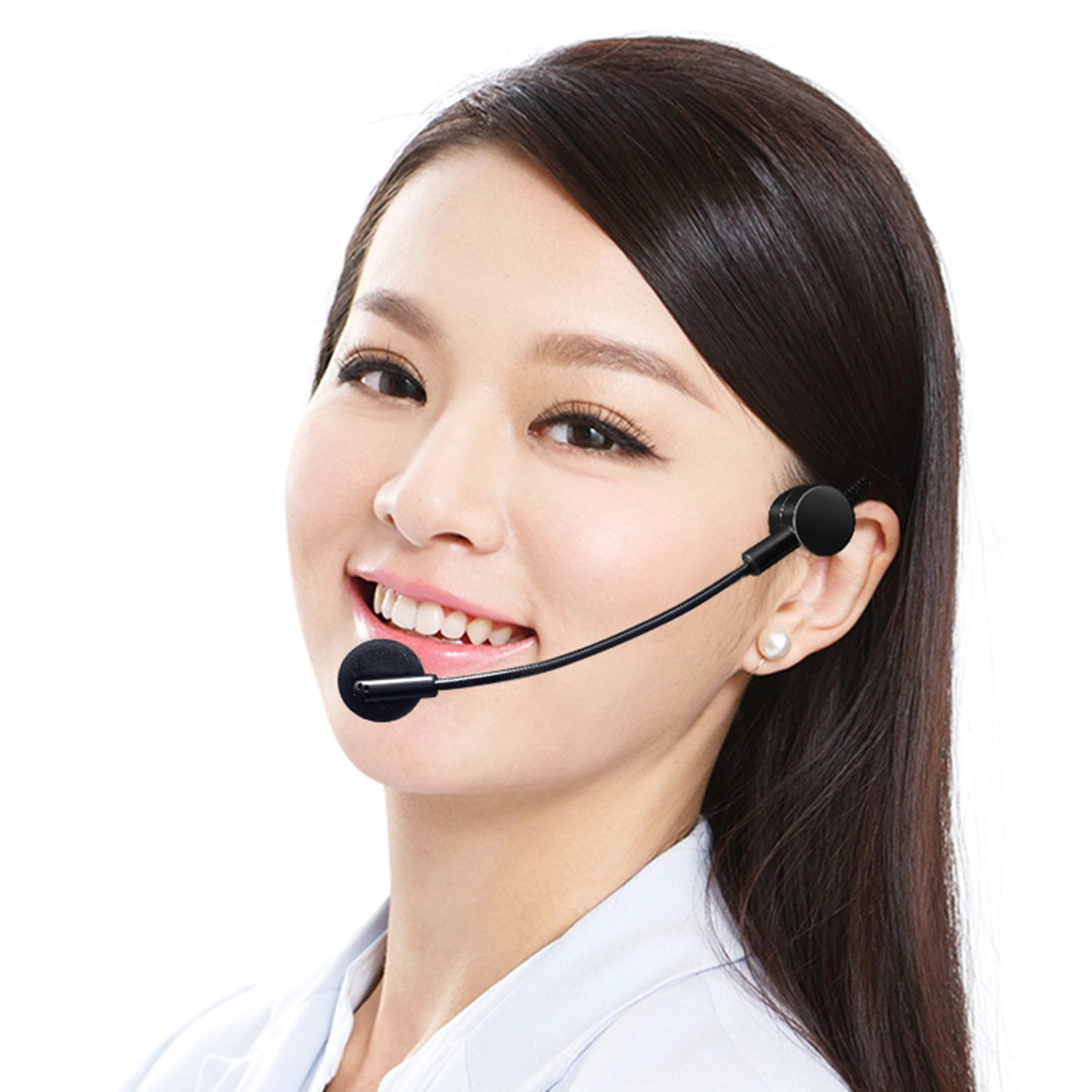 Manunclaims Head-mounted Microphone Unidirectional 360 Degree Rotation ...