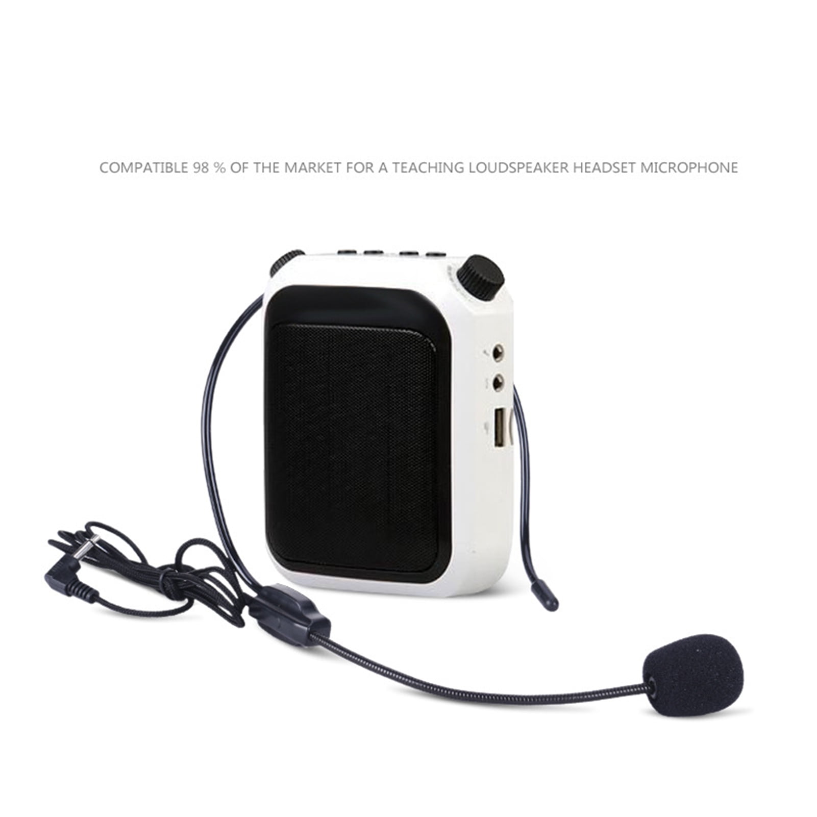 Manunclaims Head-mounted Microphone Universal High Sensitivity Portable ...