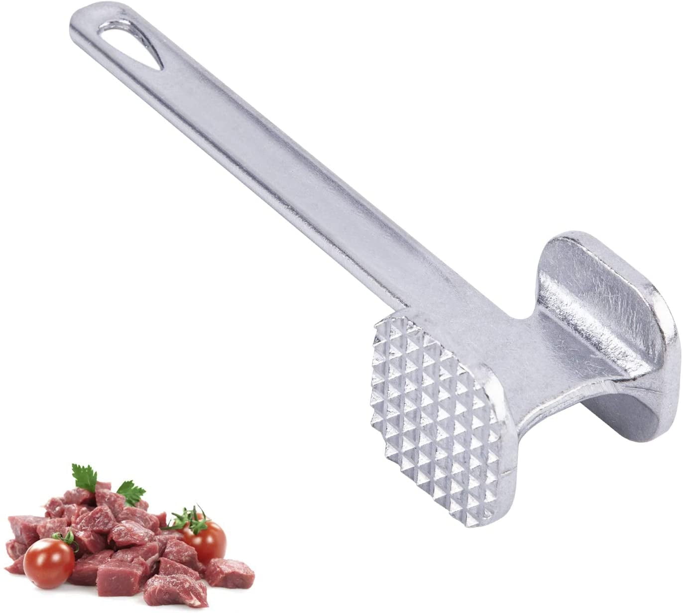 Manunclaims Meat Tenderizer, Meat Hammer of heavy Metal tool/Pounder ...