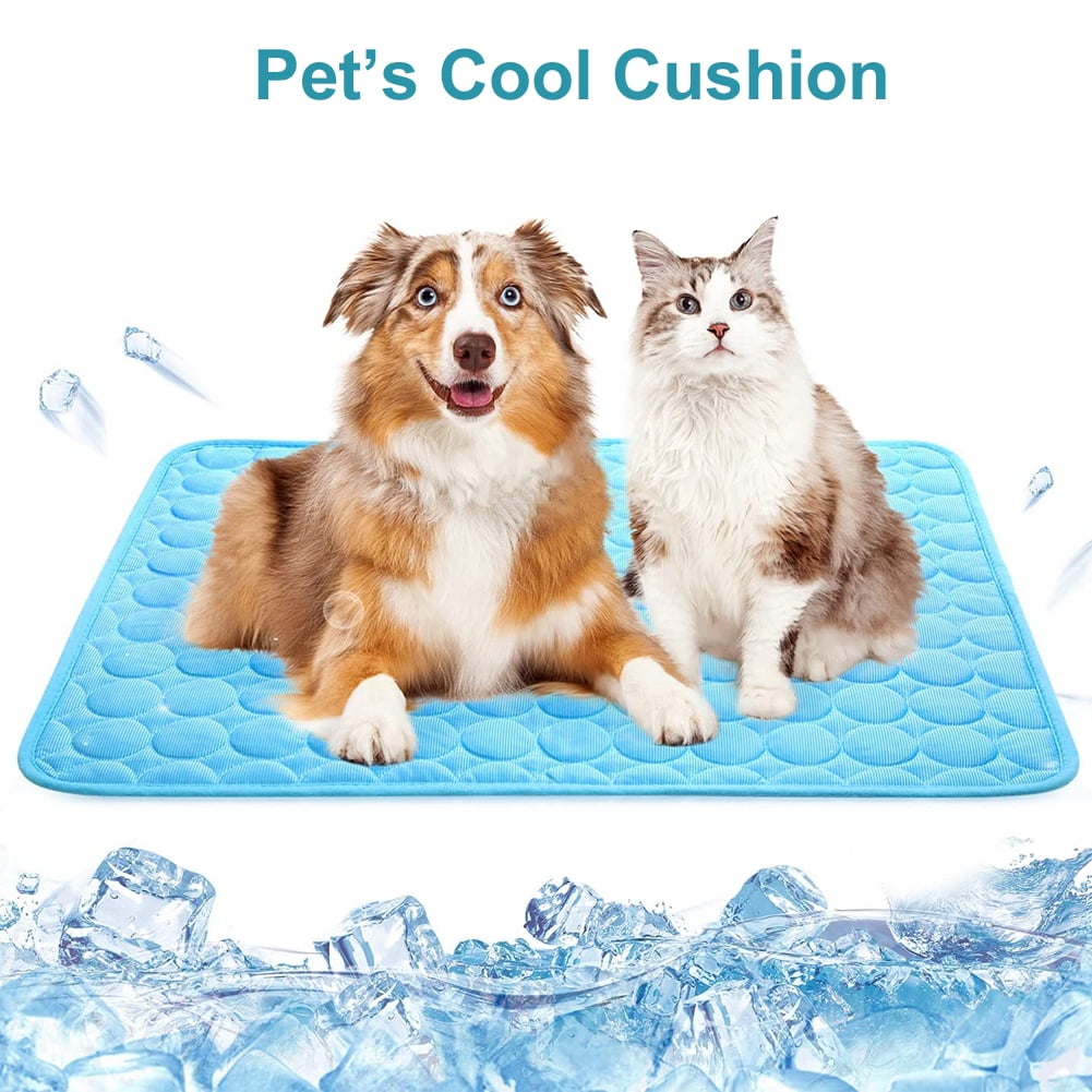 Manunclaims Pet Cooling Mat, Self Cooling Pad For Dogs And Cats, Keep ...