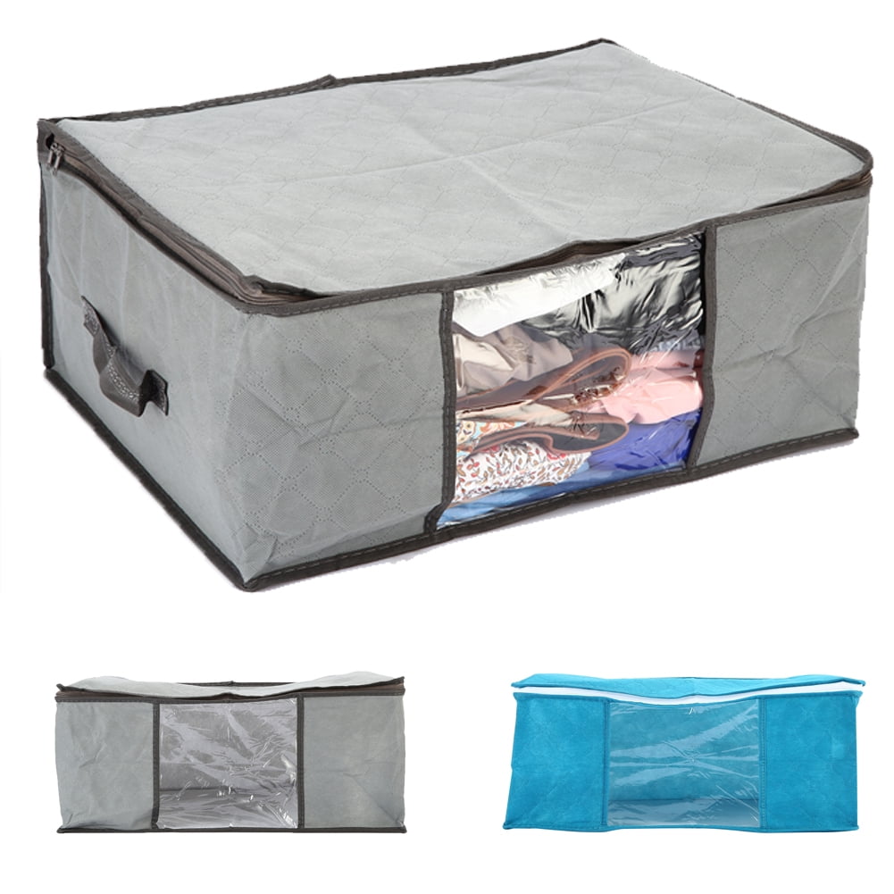 Manunclaims Storage Bag Organizer, Large Capacity Clothes Storage Bags ...