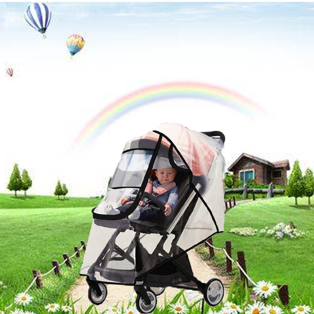 Manunclaims Stroller Rain Cover & Mosquito Net,Weather Shield ...