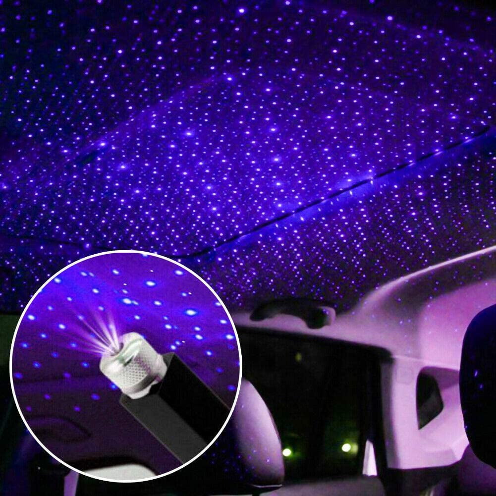 Manunclaims USB Star Night Light, Car Roof Star Lights, Portable ...