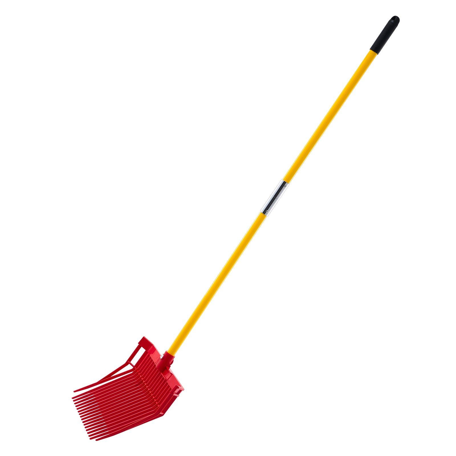 Manure Fork 18 Angled Tines Long Fiberglass Handle 61 Inch Durable ...