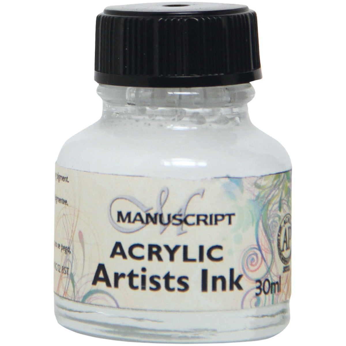 Manuscript Acrylic Artists Ink 30ml-White - Walmart.com