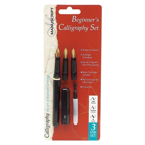 Manuscript Beginner?s Calligraphy Set - Walmart.com