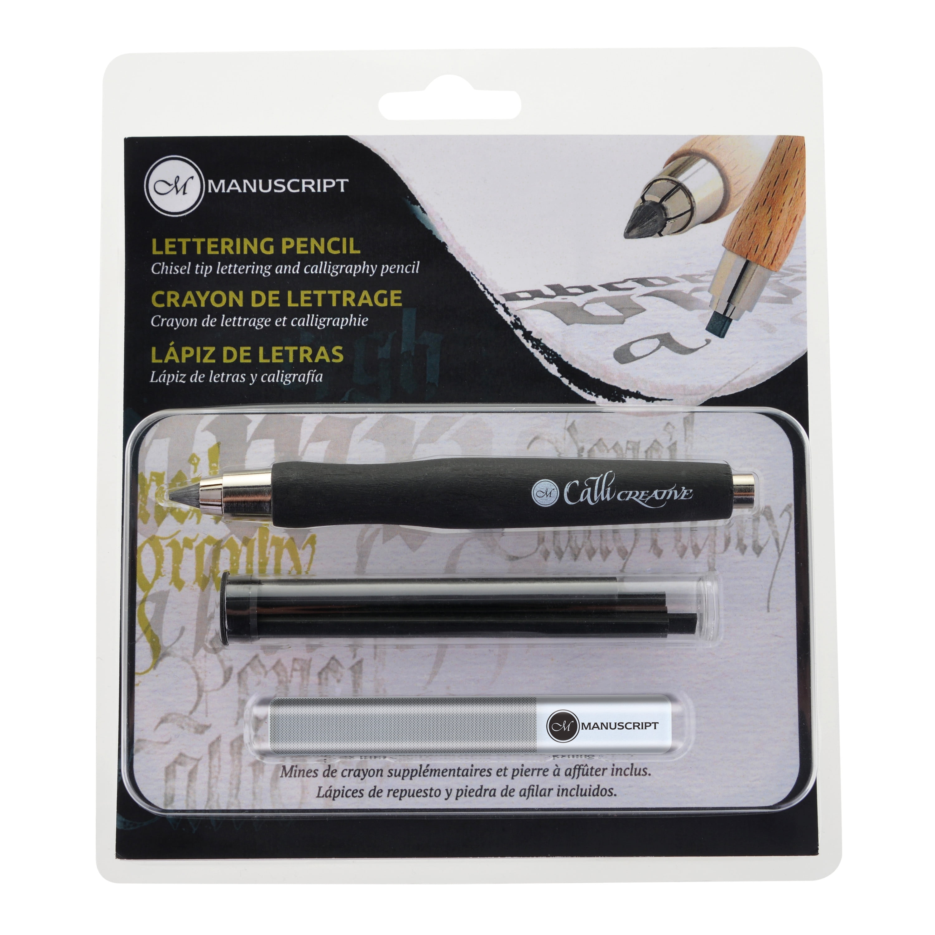 Manuscript CalliCreative Lettering Pencil, Black - Walmart.com