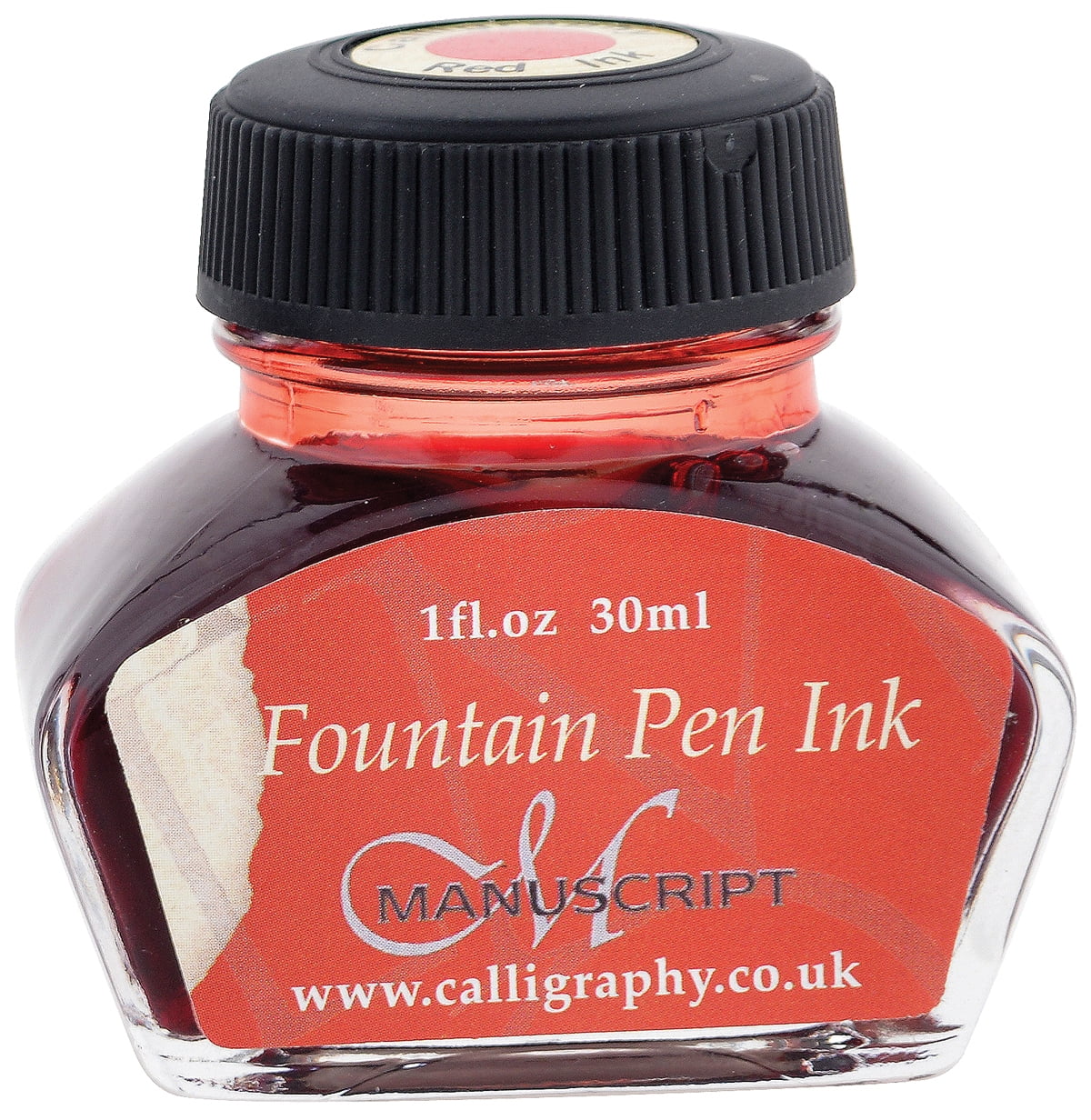 Manuscript Fountain Pen Ink 30ml-Red - Walmart.com