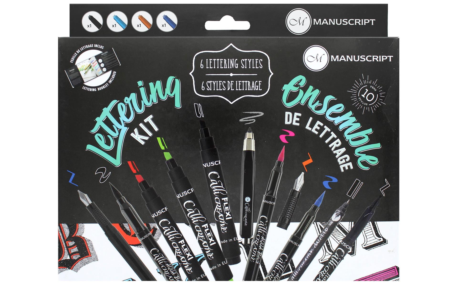 Manuscript Callicreative Lettering Set - Walmart.com