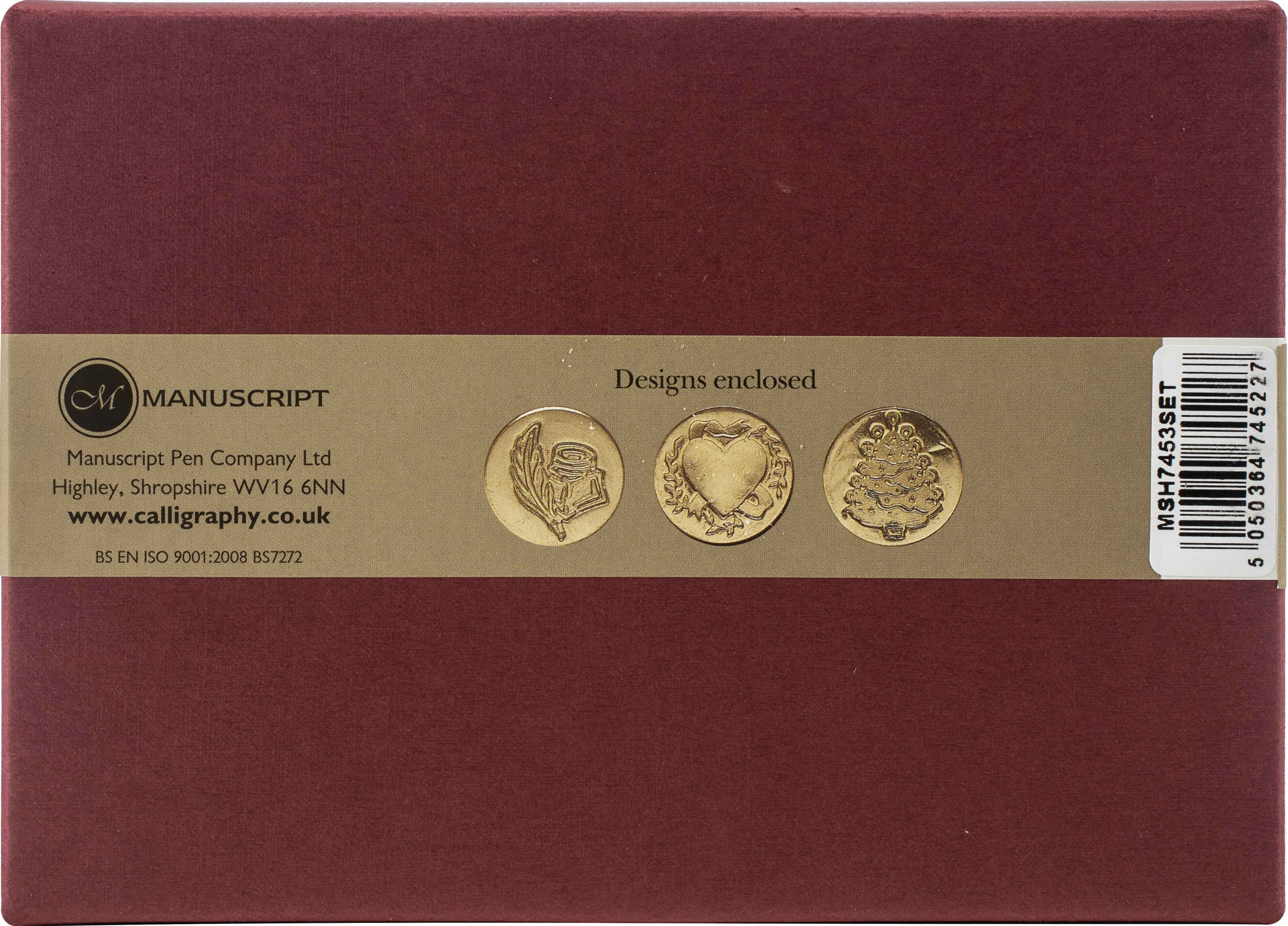 Manuscript Long Handle Design Sealing Set -Quill, Christmas Tree ...