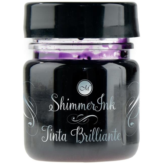 Manuscript Pen MDP5-18 25 ml Shimmer Ink-Ultra Violet - Walmart.com