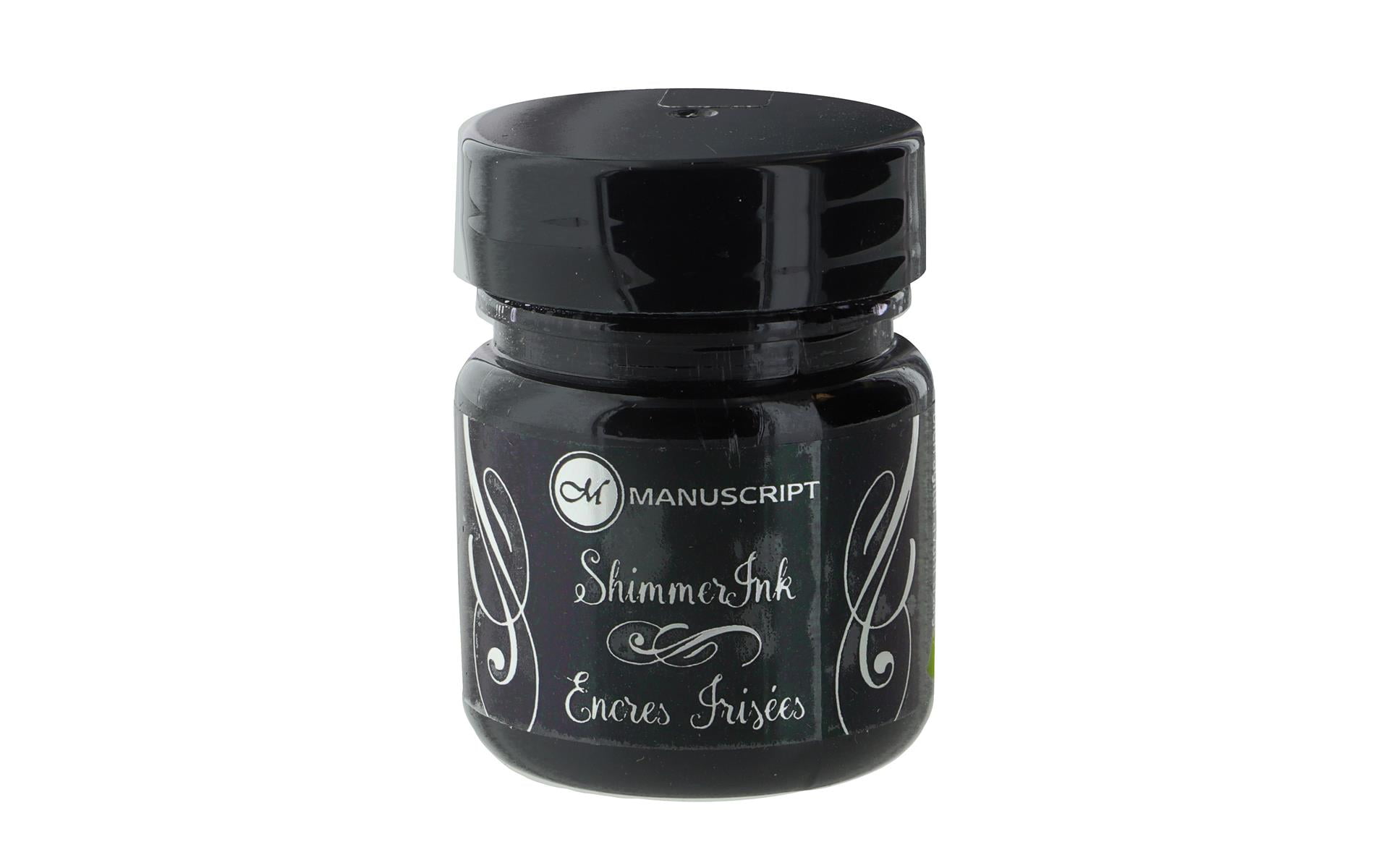 Manuscript Shimmer Ink - Black Ice, 25ml - Walmart.com