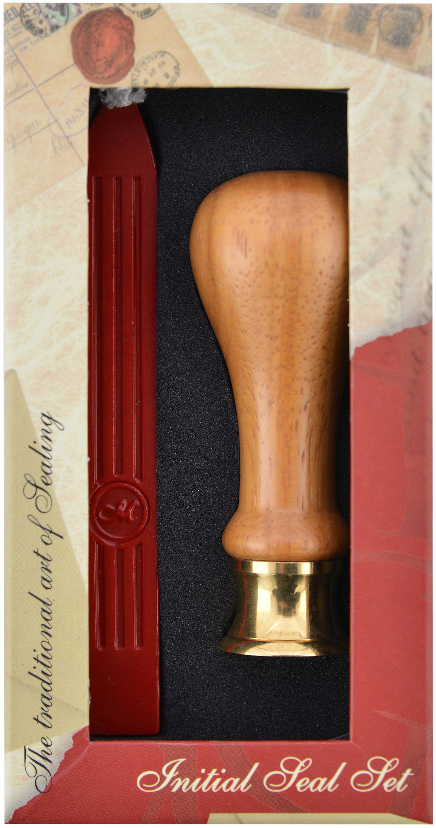 Manuscript Wax Sealing Set Long Handle Initial P - Walmart.com