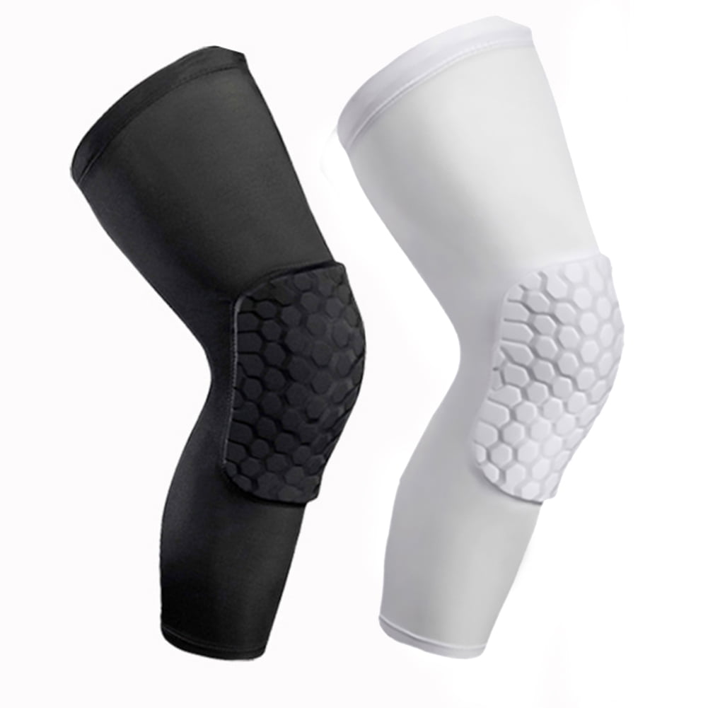 Manwang 2 Pack Full Leg Compression Sleeves for Men Women Long Knee ...