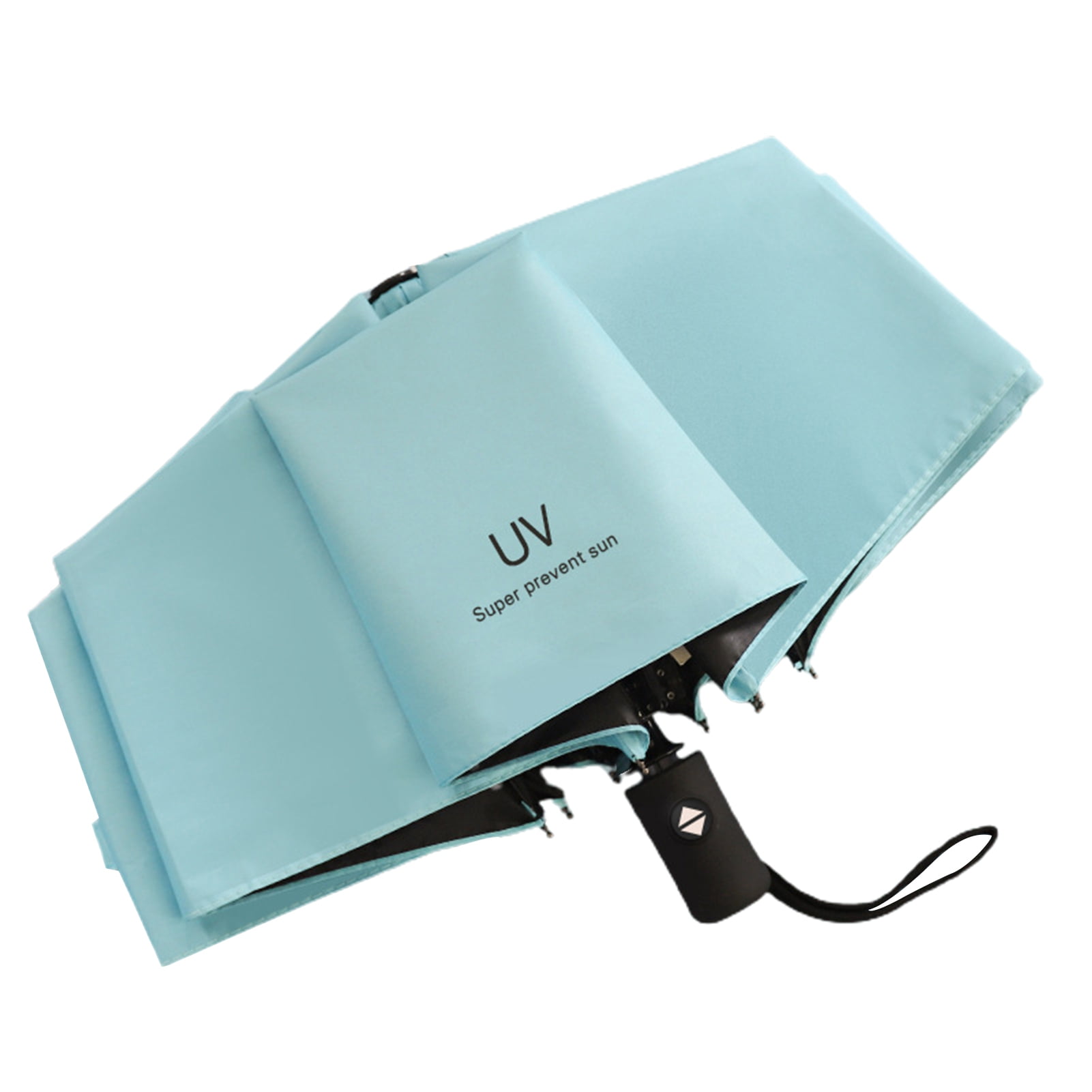 Manwang Foldable Umbrella Portable Lightweight Folding Umbrella with Uv ...