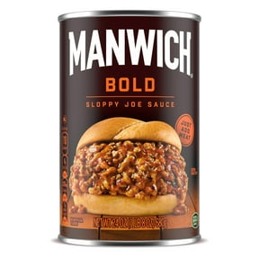 Manwich Sloppy Joe Sauce 15 oz Canned Tomato-Based Meal for Sandwiches ...