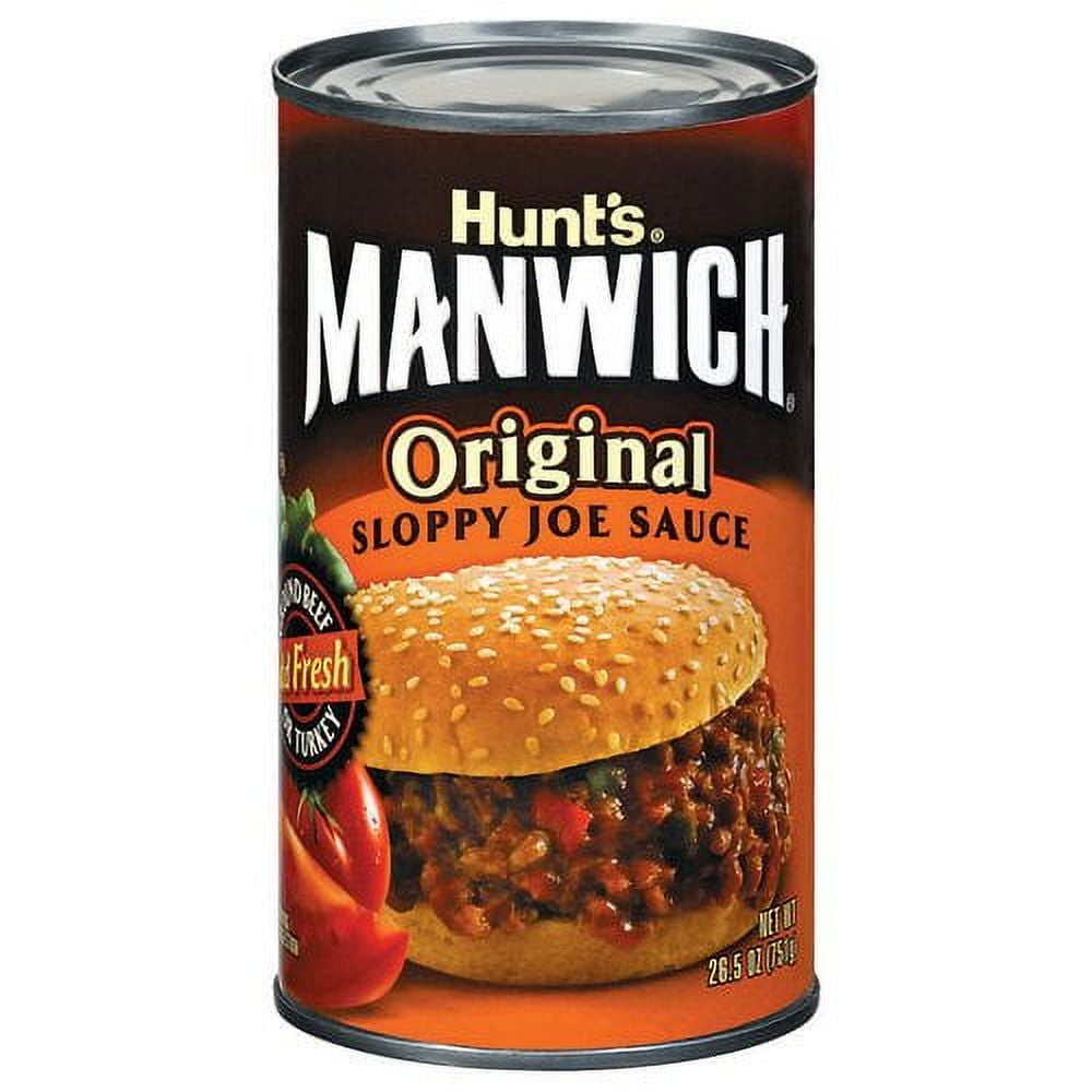 Manwich Original Sloppy Joe Sauce 26.5 oz Can - Walmart.com