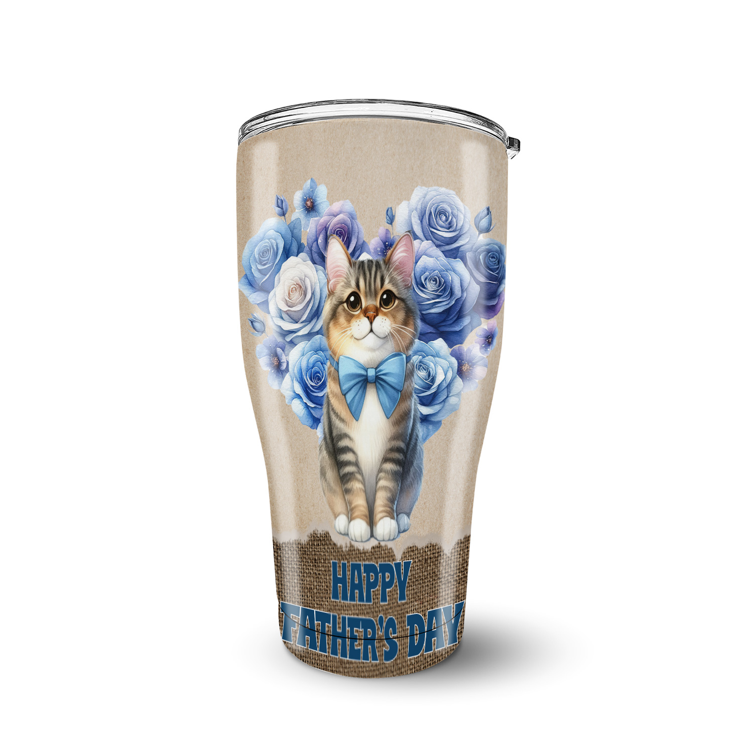 Manx Proud Dad Happy Father's Day 30oz Stainless Steel Tumbler ...