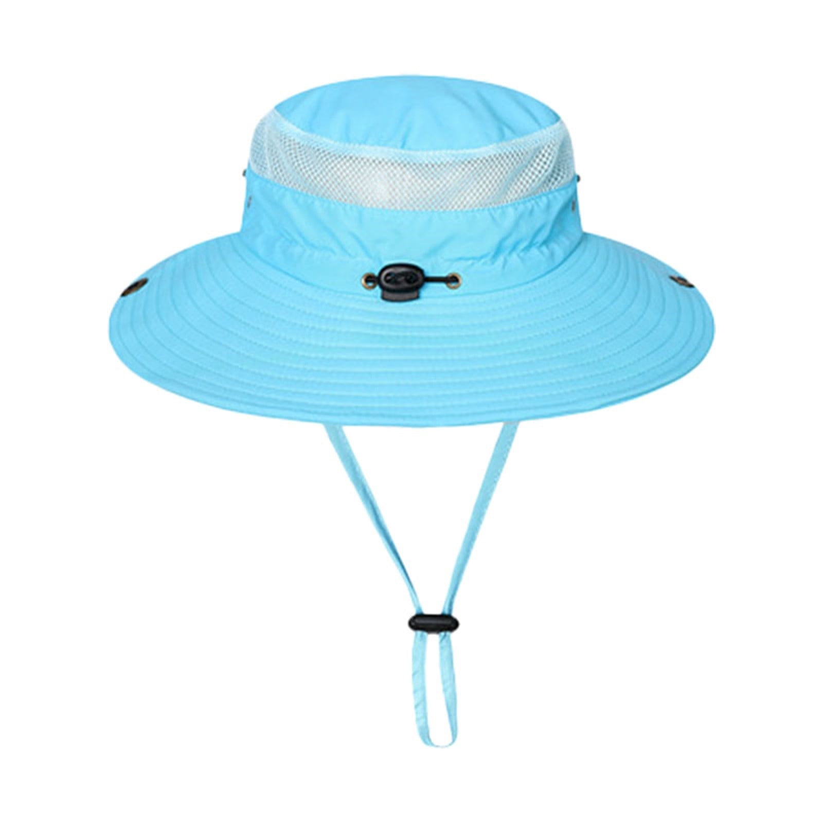 ManxiVoo UPF Sun Protection Bucket Hat Wide Brim Boonie Hat for Outdoor ...