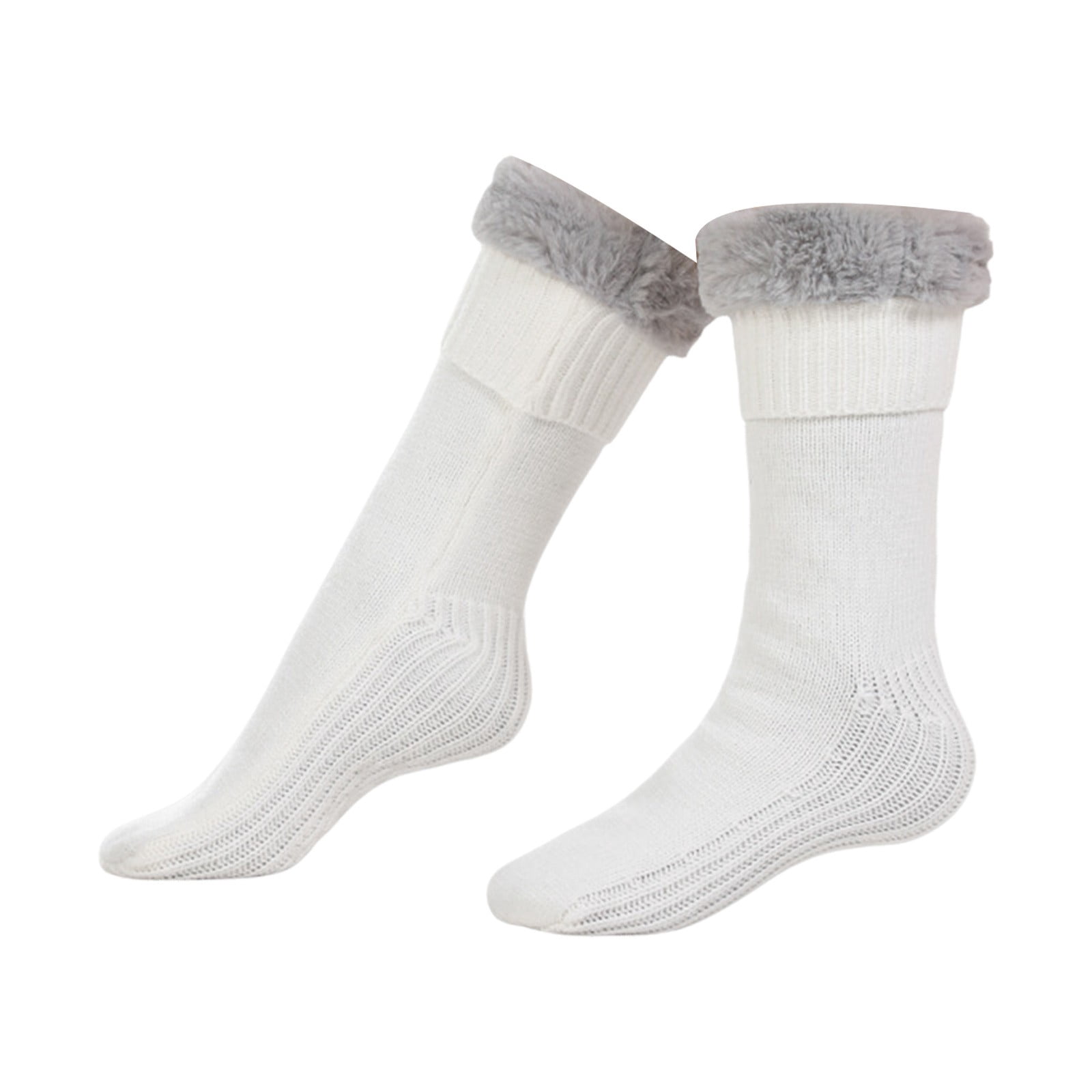 ManxiVoo Women's Winter Soft Warm Cozy Lined Fuzzy Slipper Socks for ...