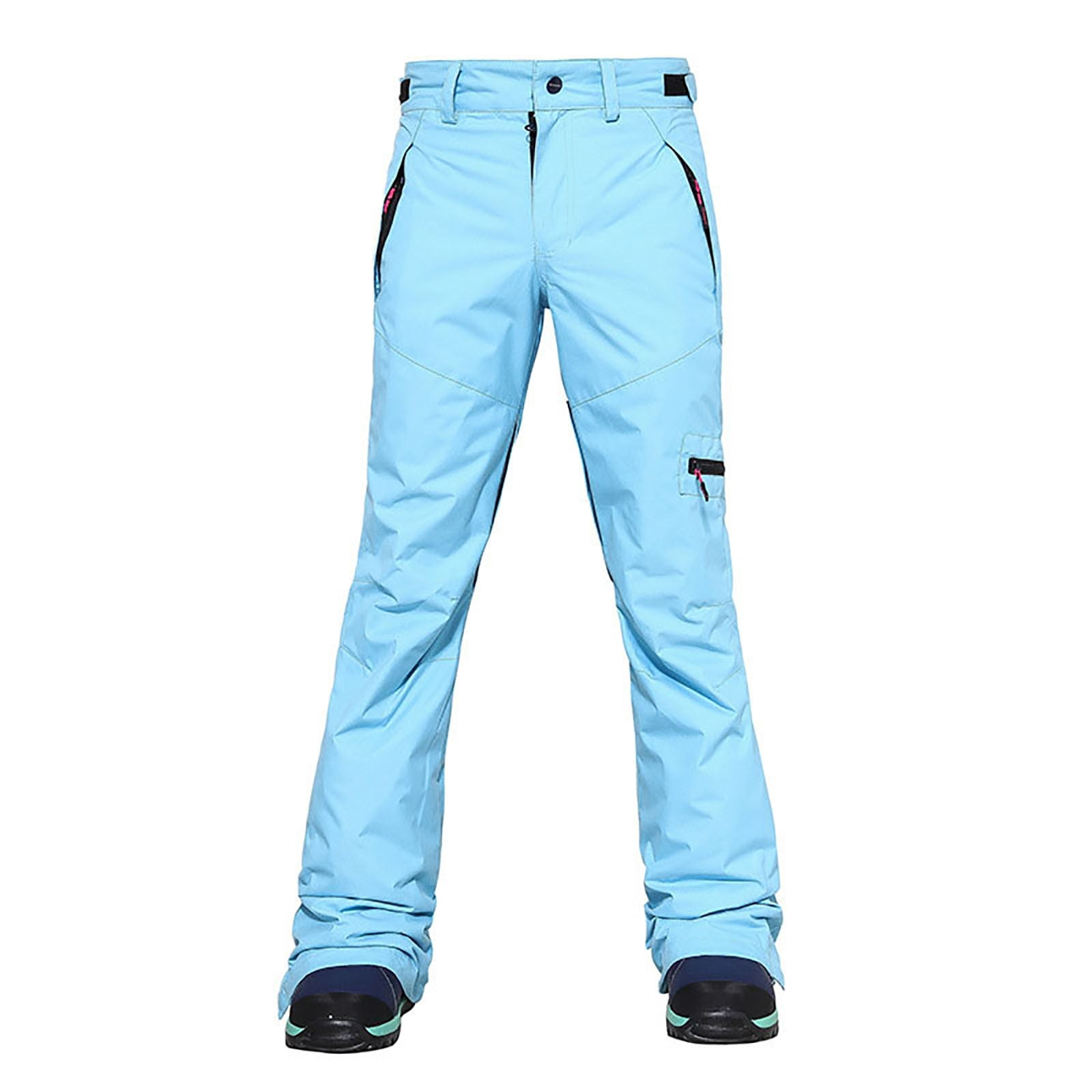 ManxiVoo Womens Waterproof Snow Pants for Skiing and Snowboarding ...