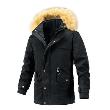 Wantdo Men's Big and Tall Winter Warm Heavy Coat Windproof Winter ...