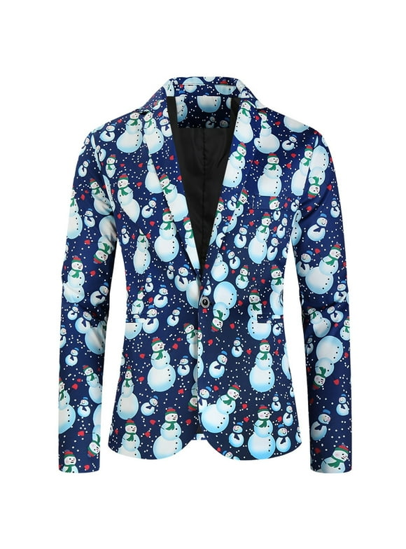 Mens Christmas Blazer