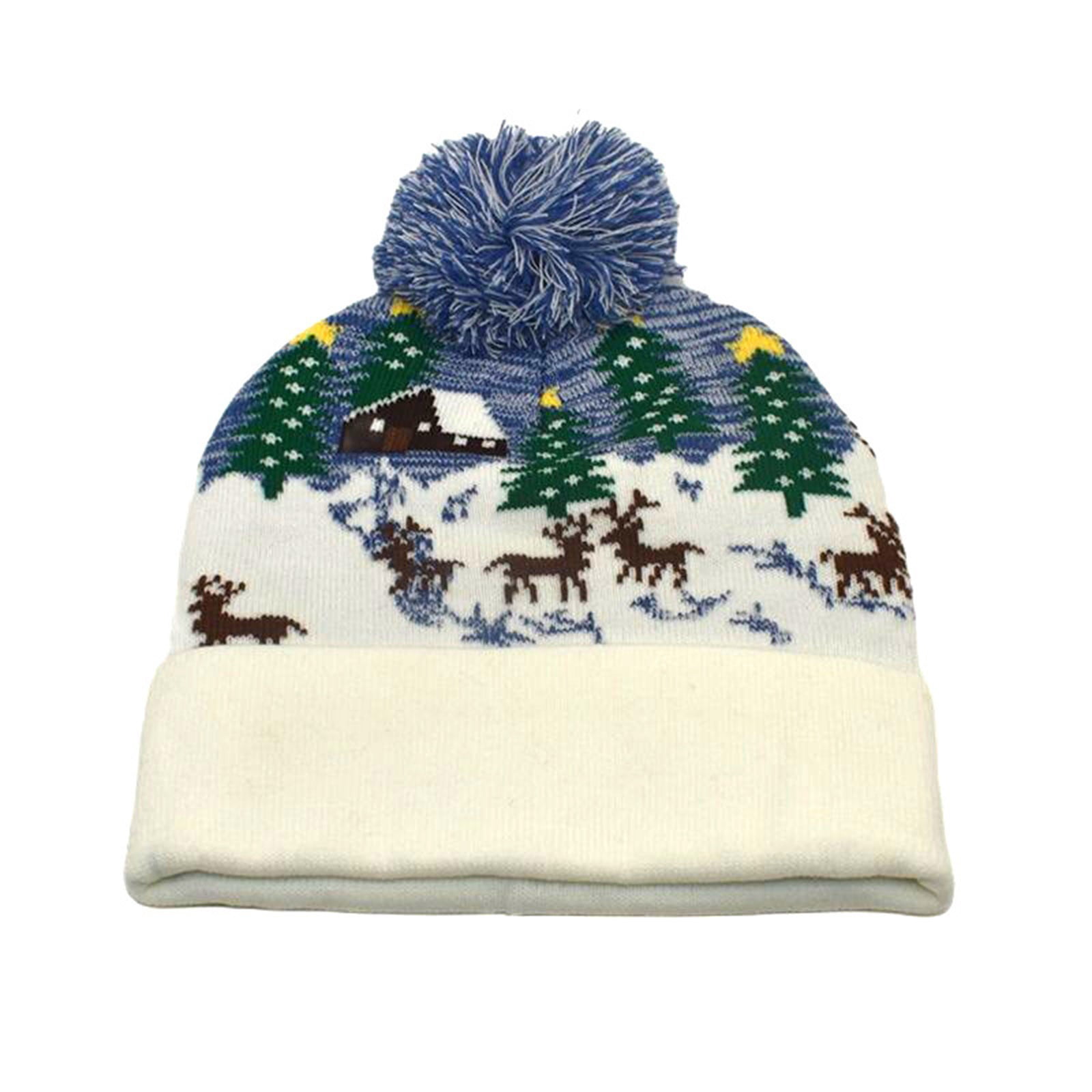 Manxivoo Winter Hat Christmas Winter Hats for Men Women Soft Warm Knit ...